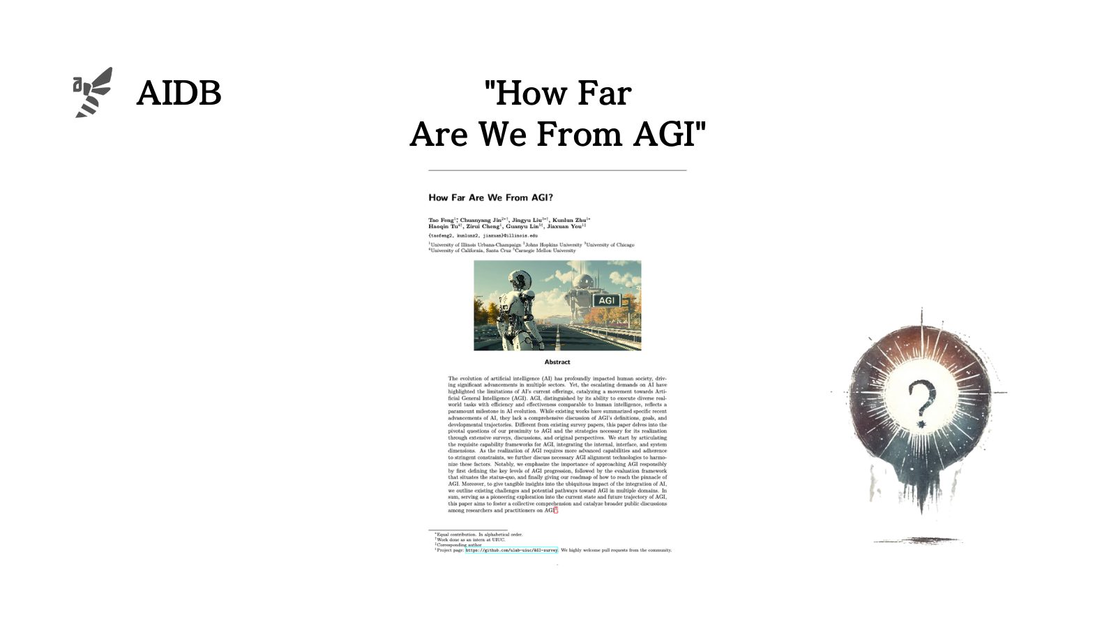 AGIへのロードマップ カーネギーメロン大学など複数機関からの研究グループが提唱 | AIDB