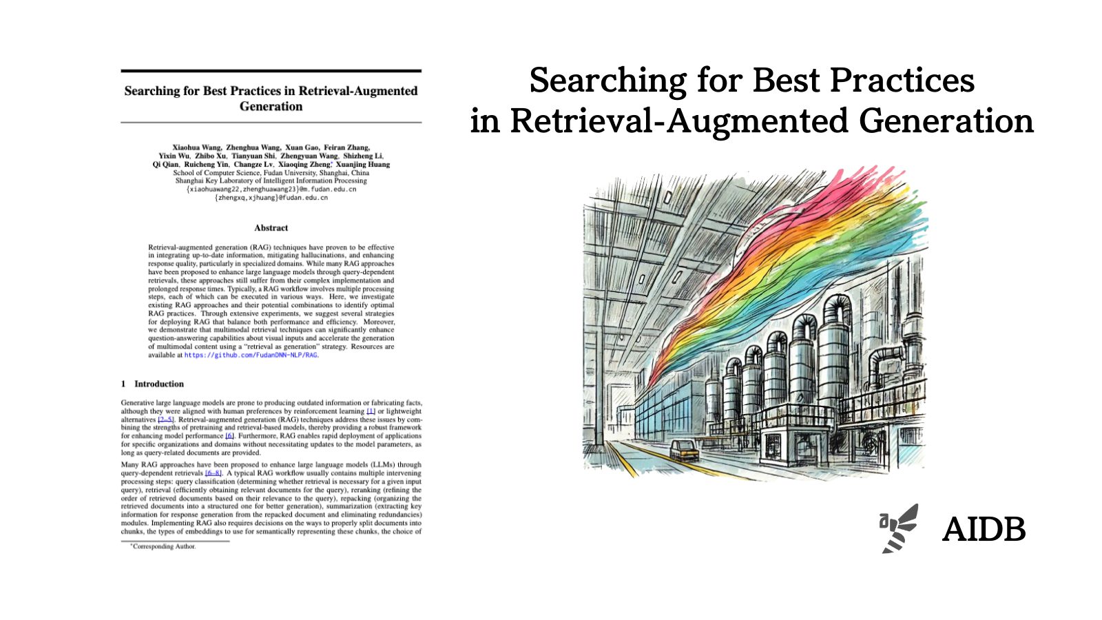 RAGシステムの最適な構築を探る | AIDB