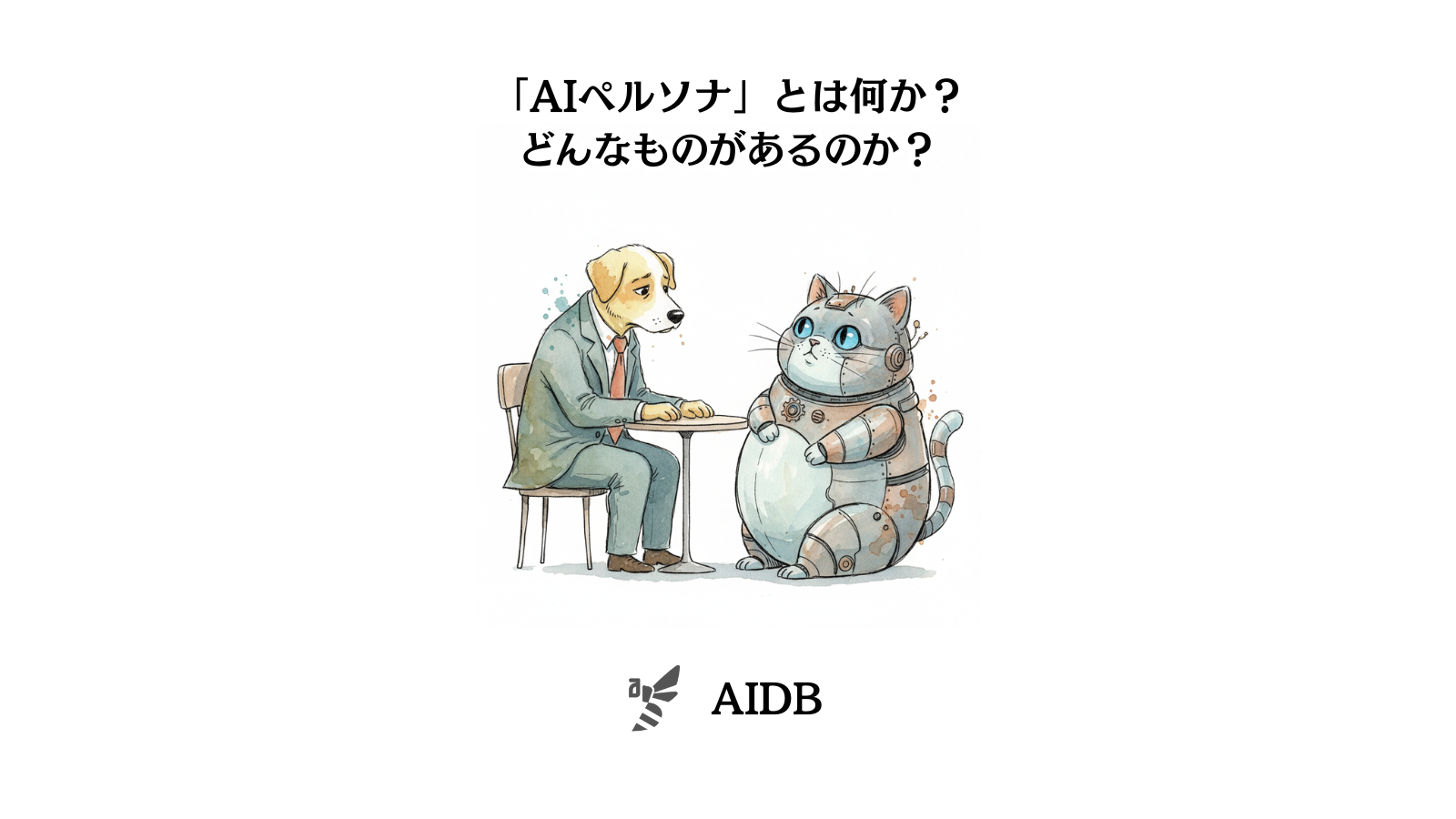 「AIペルソナ」とは何か？どんなものがあるのか？ | AIDB